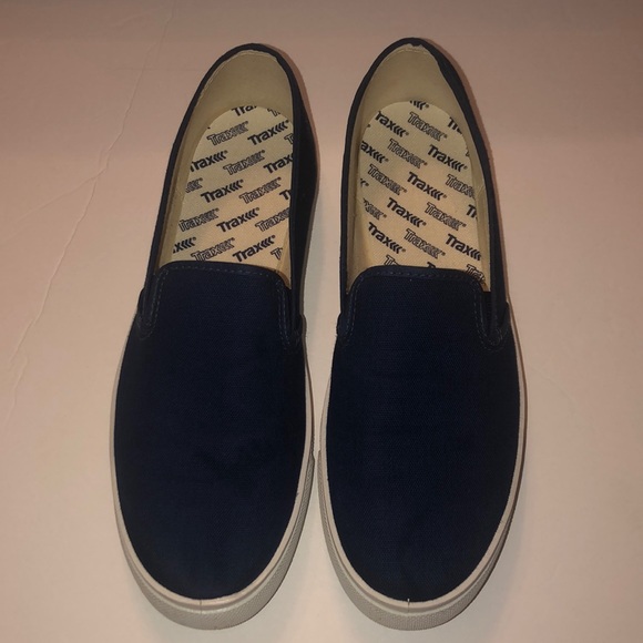 Trax | Shoes | Vintage Trax Canvas Slip On Sneakers Nos | Poshmark